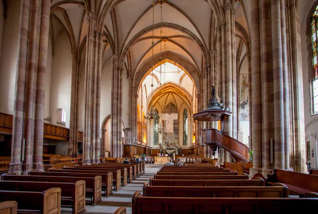 Die evangelische Kirche Saint-Thomas - Strasbourg
